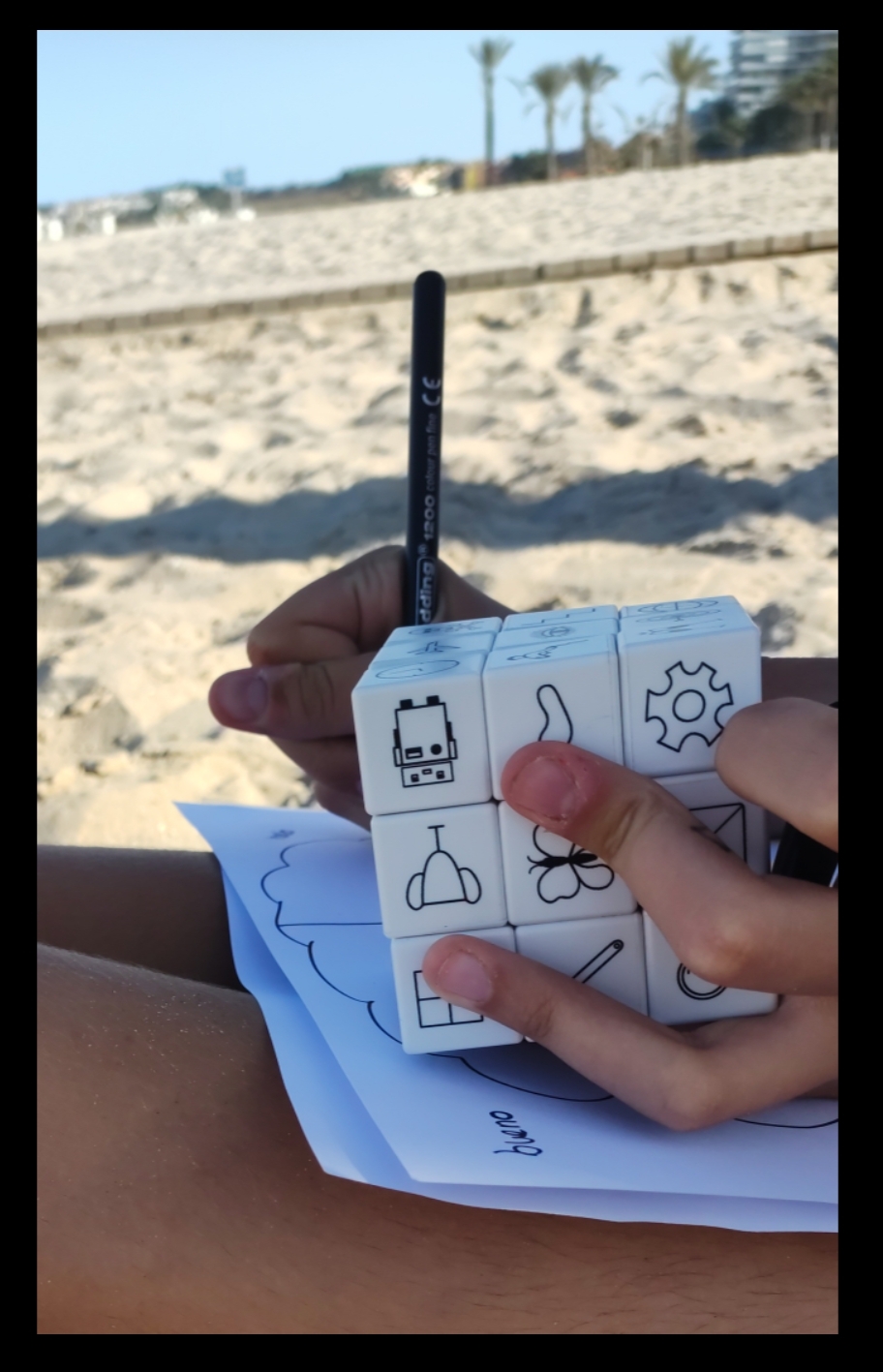 Coaching en la playa con Visual Cube - Coaching Pequeños Heroes